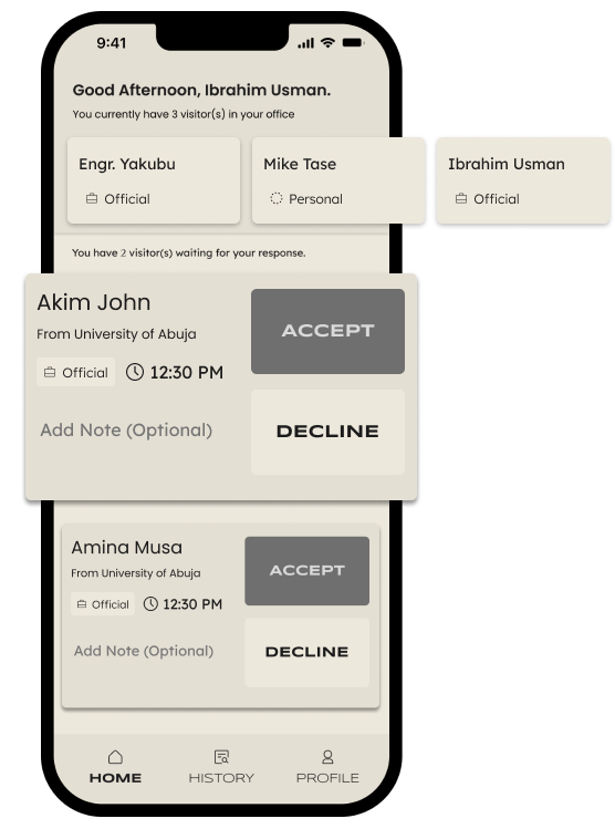 Vesk - Robust Visitor Management System
